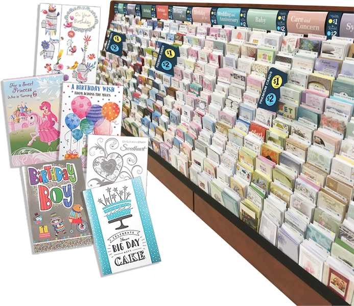 A-Line Greetings | Easy as $1 & $2 Greeting Card Program